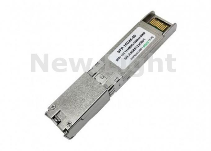 1490 / 1550 nm Fiber Optic Transceiver WDM Module 10G BIDI SFP+ 80KM LC ...