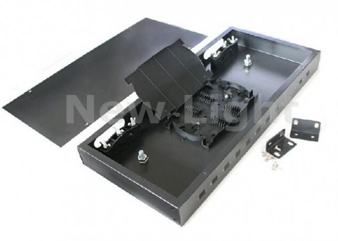 OEM 12 Port Fiber Optic Patch Panel , Optical Fiber Distribution Frame ...
