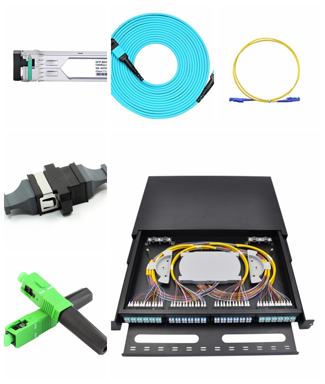 WDM Single Mode Fiber Splitter 1x2 / 4 / 6 / 8 / 16 / 32 /64 SC / PC