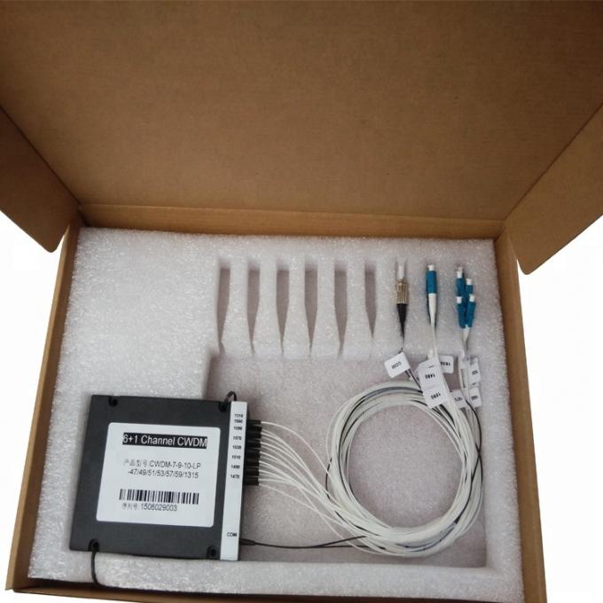 100G Fiber Optic Passive Cwdm Module 4CH / 8CH CWDM WDM Mux / Demux Add ...