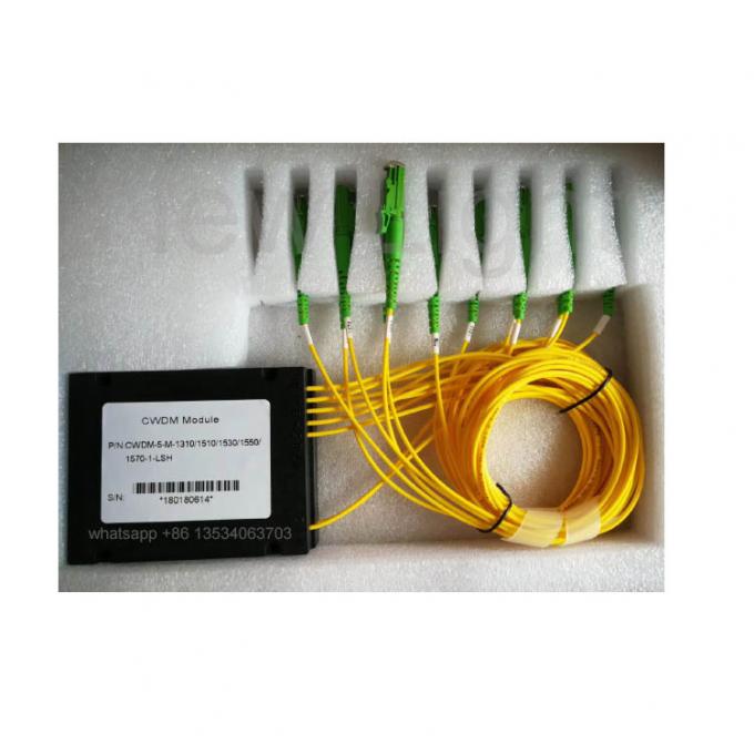 3 Ports Optical Mux Demux 100Ghz 200Ghz 1x2 DWDM Device ITU Channel