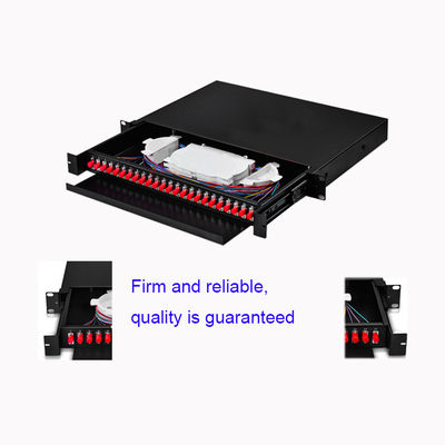 Black Box Fiber Optic Patch Panel , Fiber Enclosure Inside Cabling