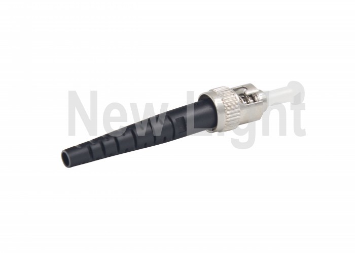 3.0mm Single Mode ST Connector with PC UPC Polishing