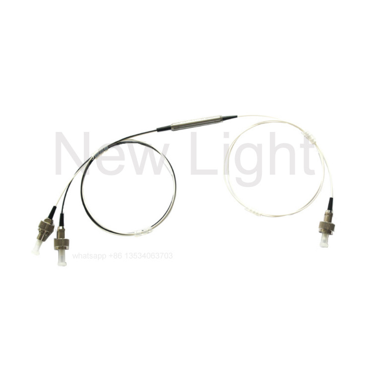 Fiber Optic Filter 3 Ports 100G 200G 1X2 DWDM Device For WDM Systems