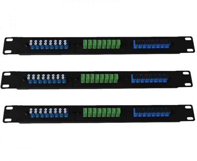 Black Box Fiber Optic Patch Panel , Fiber Enclosure Inside Cabling