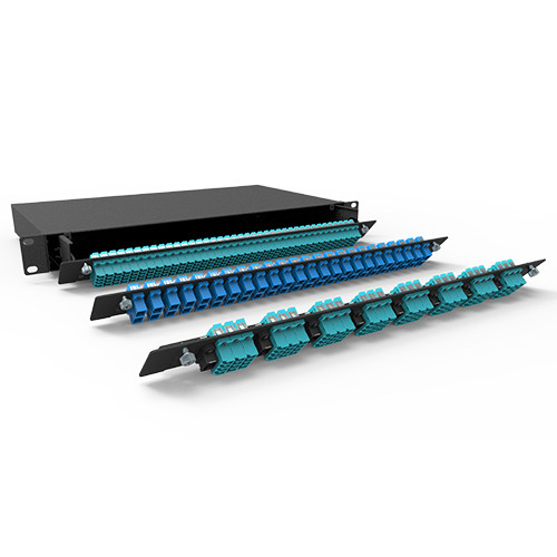 Black Box Fiber Optic Patch Panel , Fiber Enclosure Inside Cabling